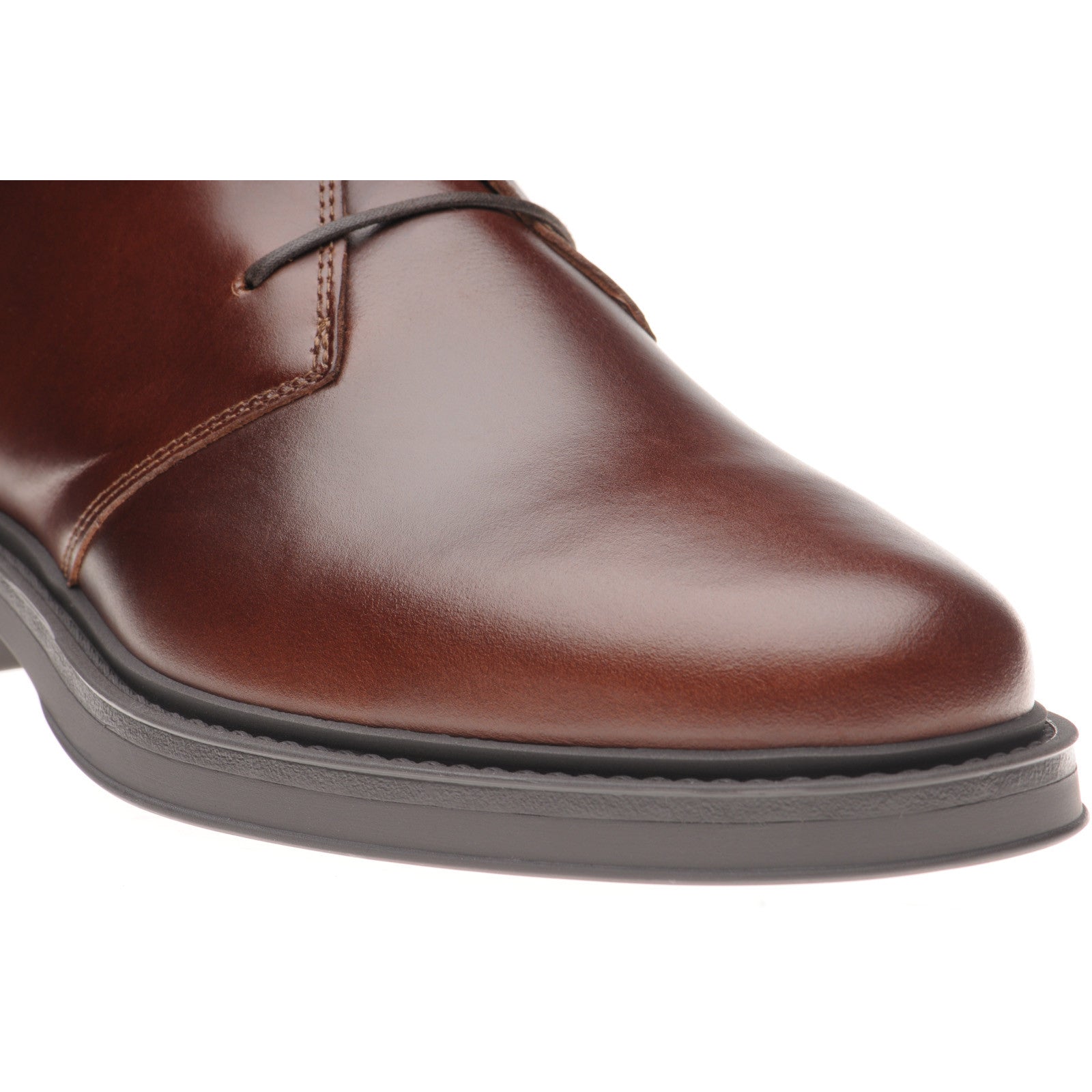 Herring Forge mens rubber-soled Chukka boots in brown calf – Herring Shoes