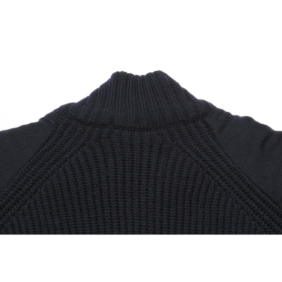 Herring Foxton Zip Jumper by Peregrine in navy – Herring Shoes