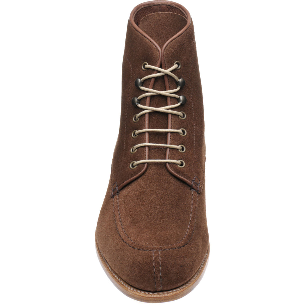 Herring Pocklington mens boots in brown suede – Herring Shoes